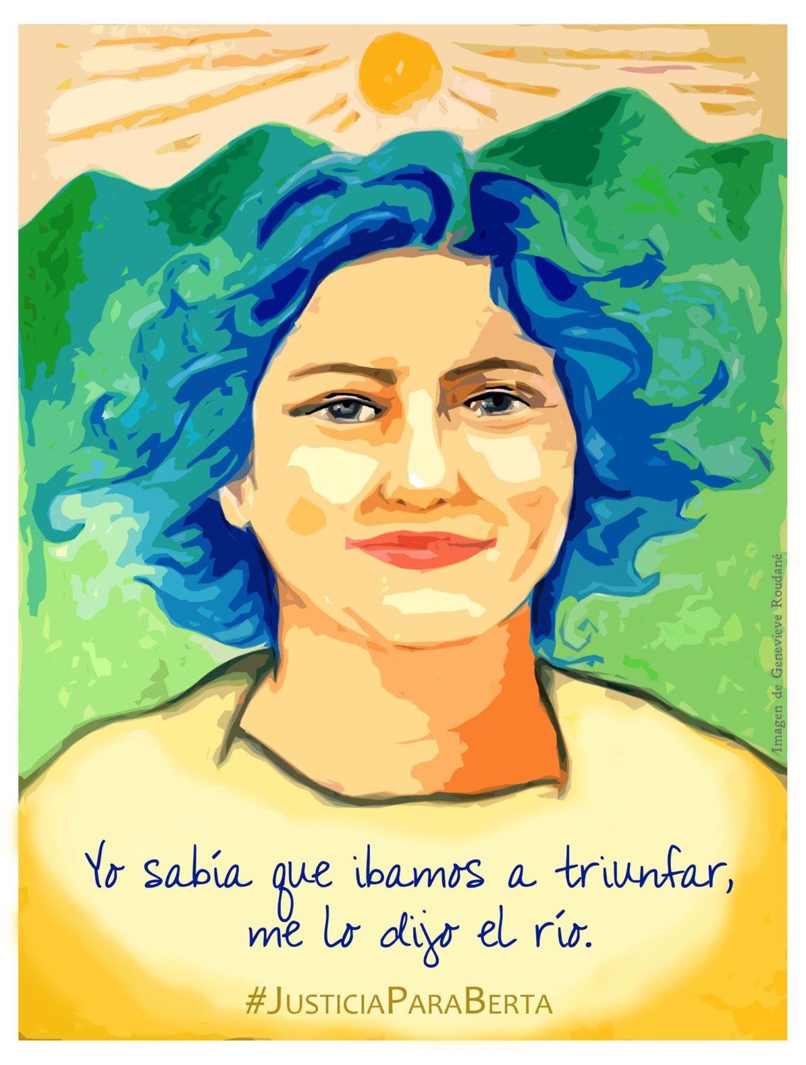 Homenajes de arte a Berta – Berta Cáceres