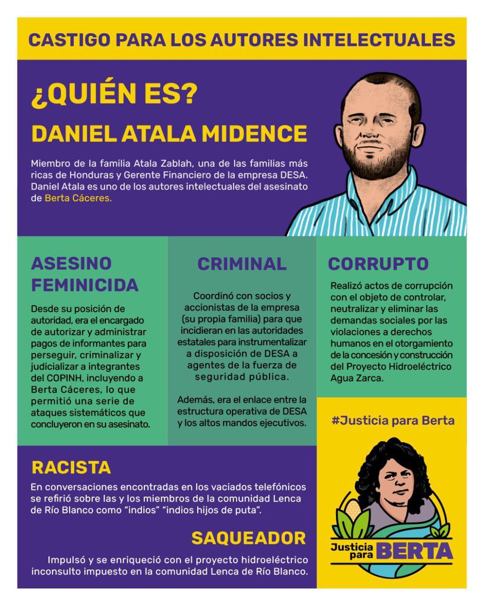 Los Atala – Berta Cáceres